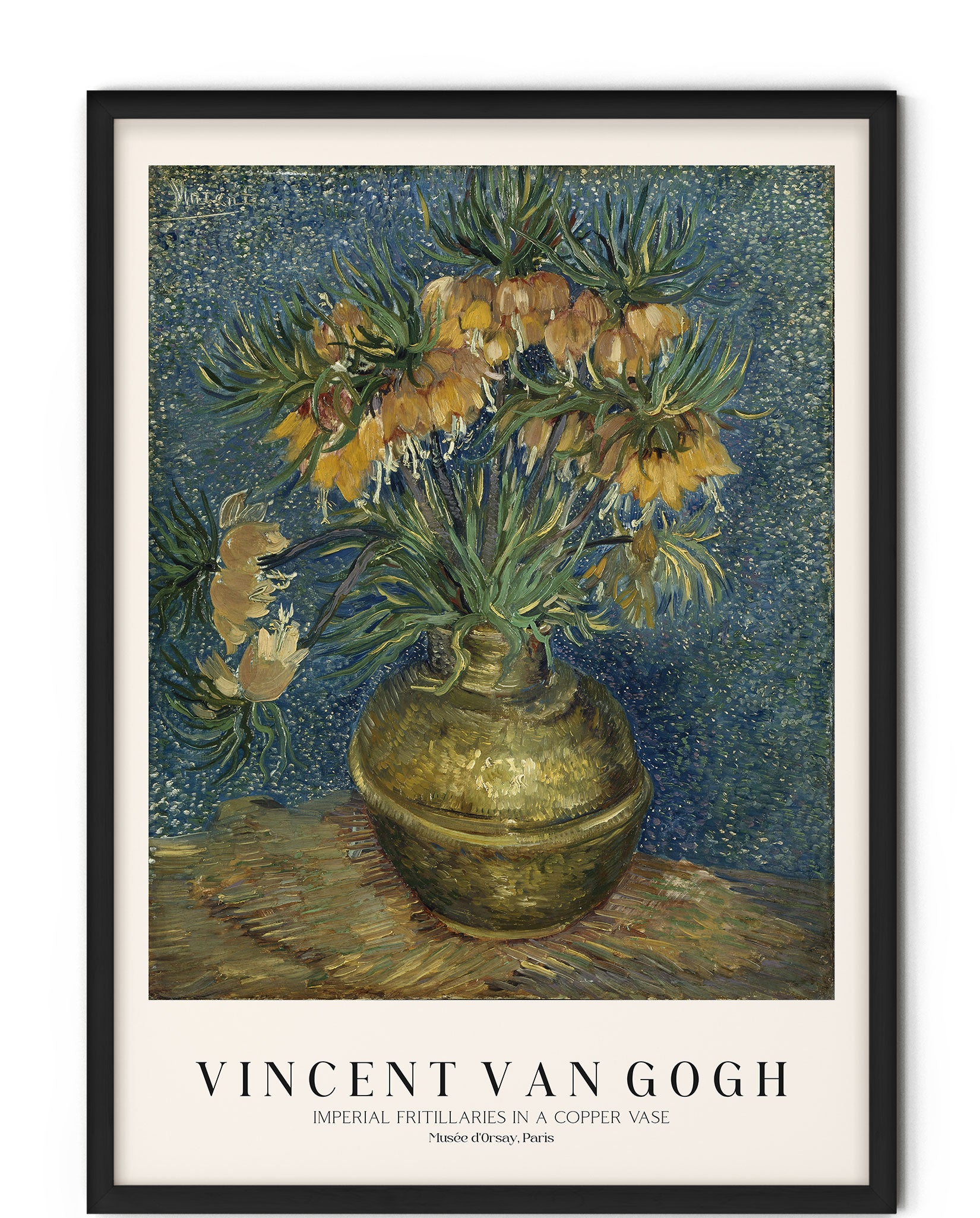 Vincent van Gogh - Imperial Fritillaries in a Copper Vase V2 – Posterade