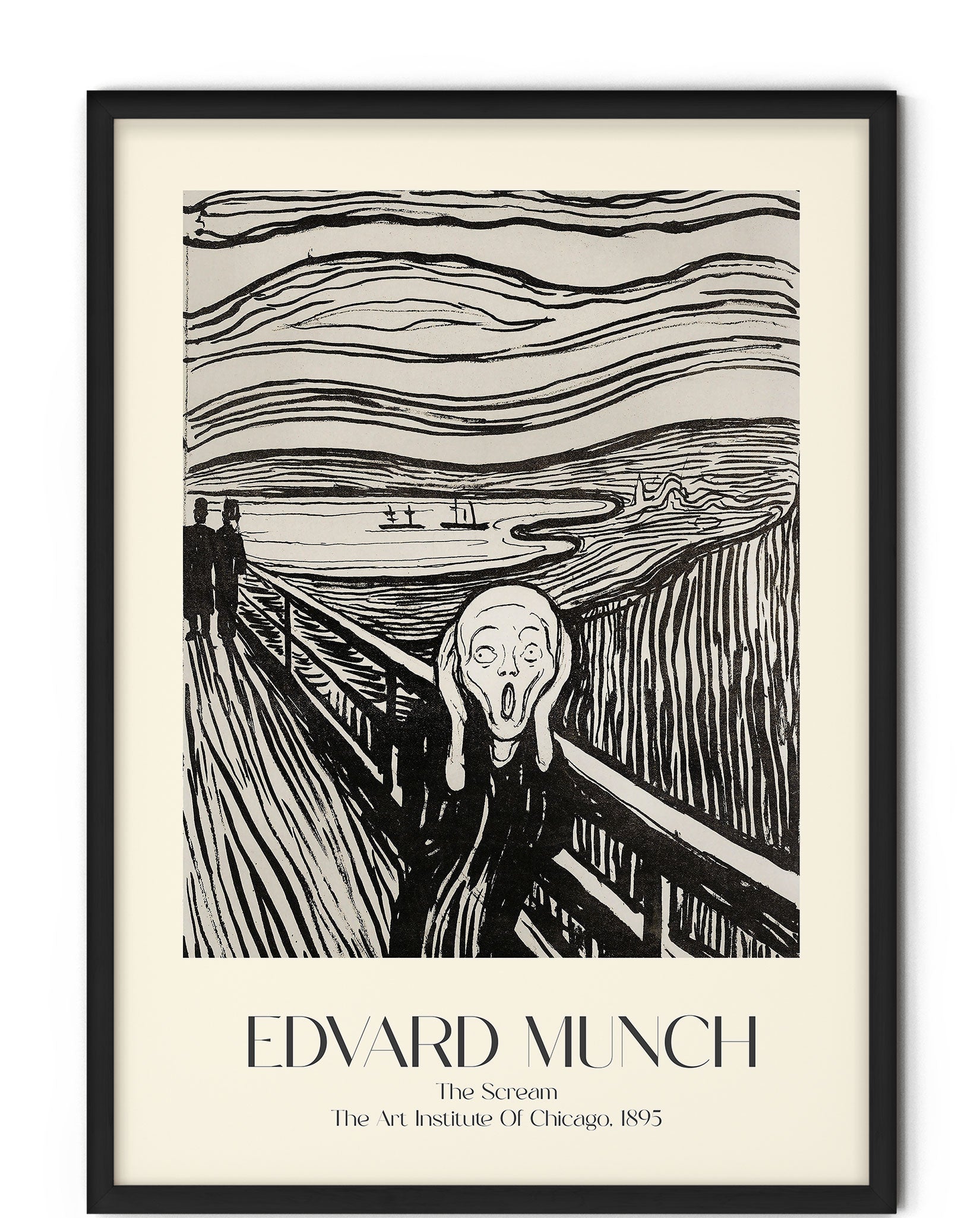 Edvard Munch - The Scream v2 – Posterade